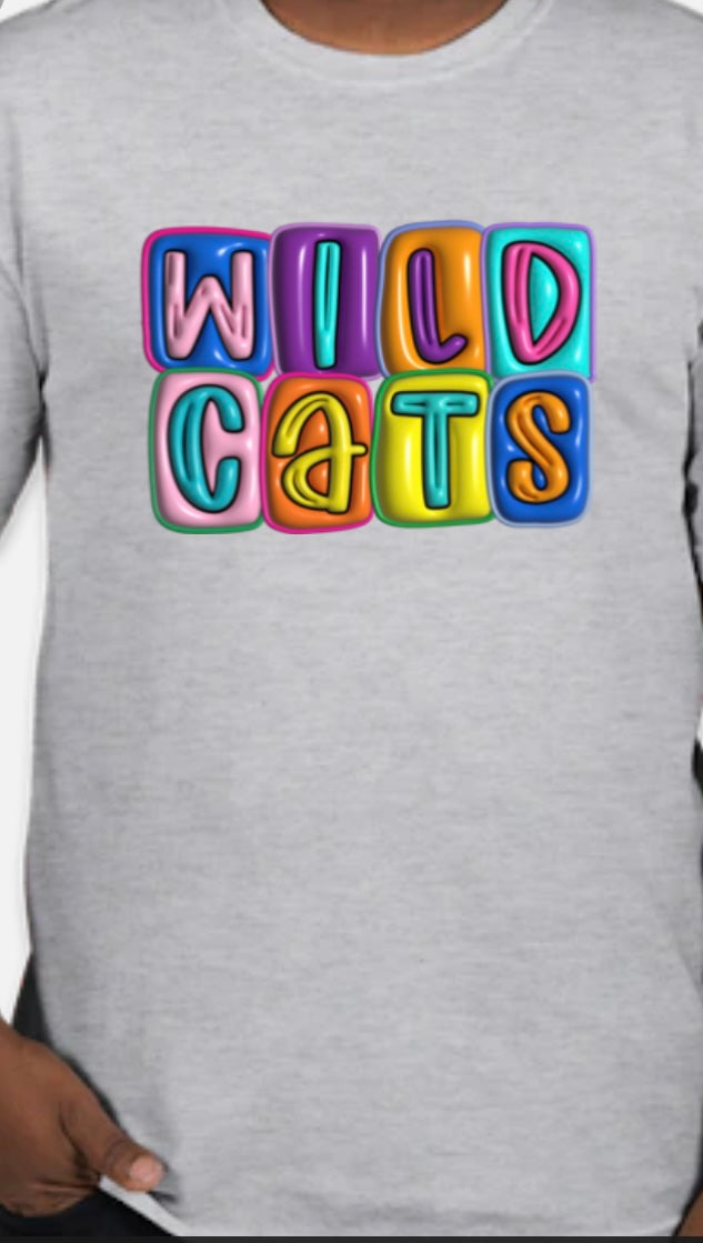 Wildcat 3D Block GILDAN Brand – Outfitters Designs Boutique