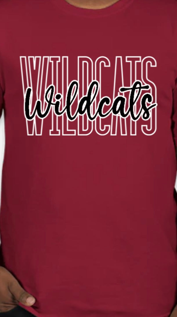 Double font WILDCATS GILDAN Brand – Outfitters Designs Boutique