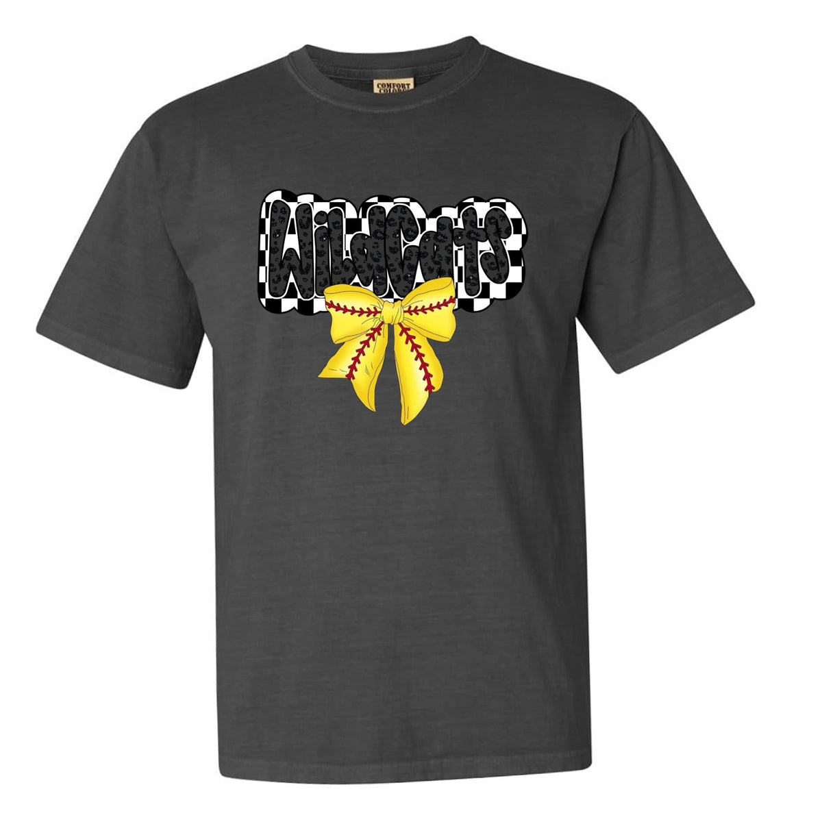 Comfort Color Pepper Wildcat Bow Short Sleeve – Outfitters Designs Boutique